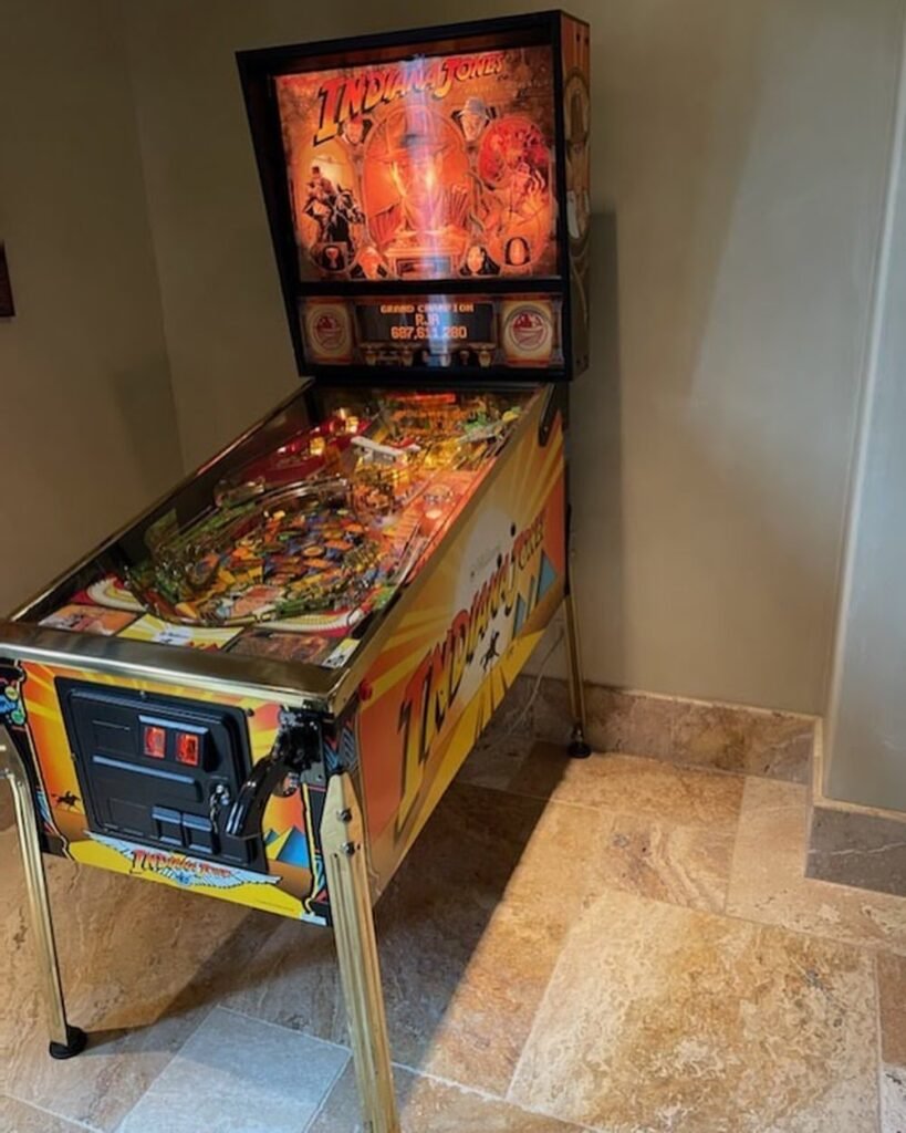 Indiana Jones Pinball Machine (1993) by Williams - Pinball Machine Center