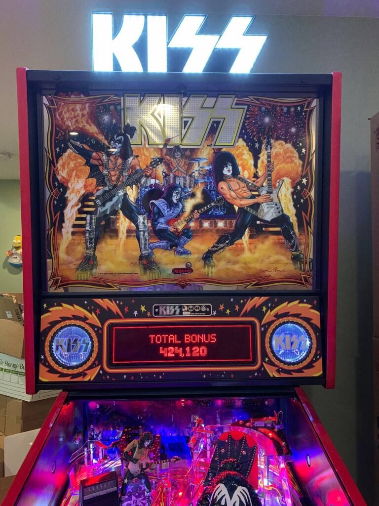 KISS Pinball Limited Edition Machine - Pinball Machine Center