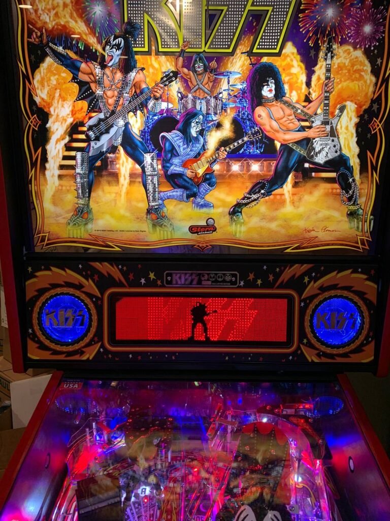 KISS Pinball Limited Edition Machine - Pinball Machine Center