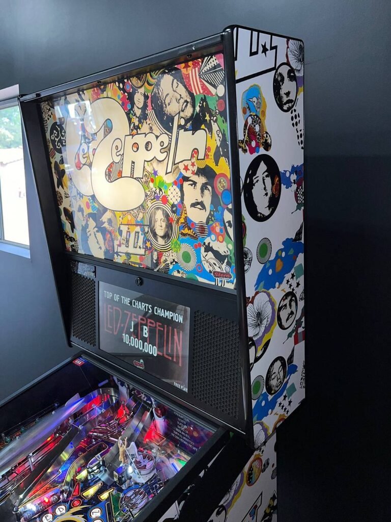 Led Zeppelin Pro Pinball Machine by Stern - Pinball Machine Center