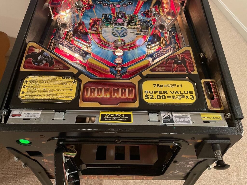 Iron Man Pinball Machine by Stern - Pinball Machine Center