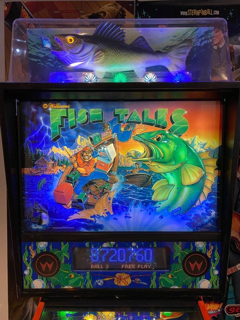 Fish Tales Pinball Machine by Williams - Pinball Machine Center