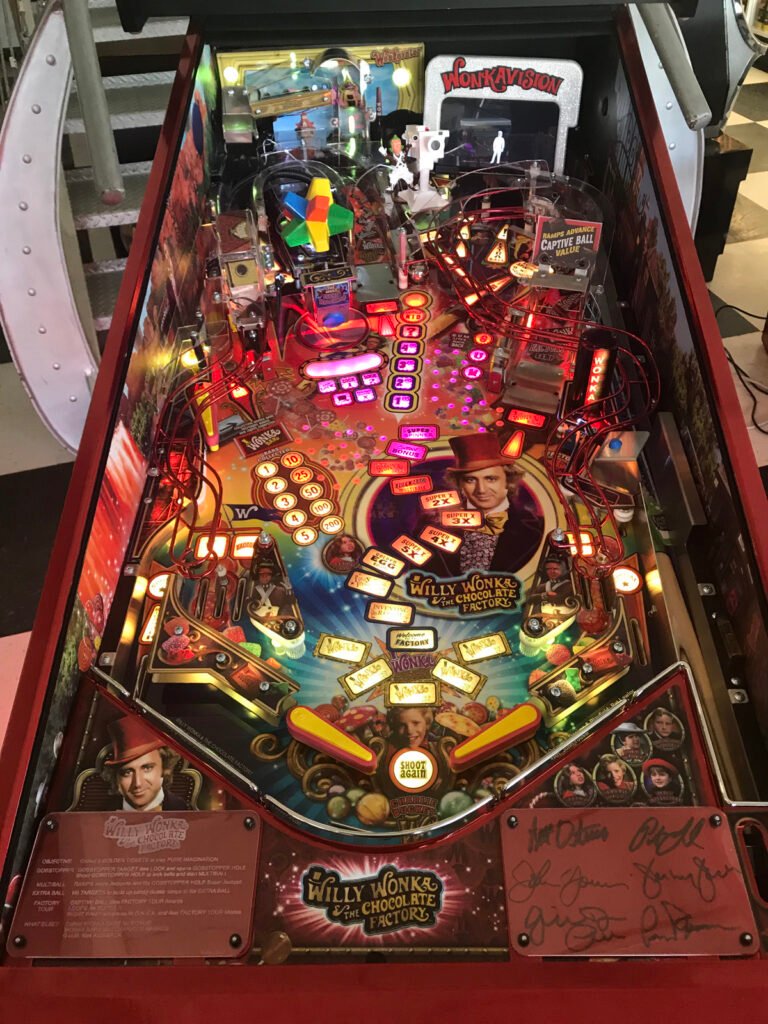 Willy Wonka Collector’s Edition Pinball Machine - Pinball Machine Center