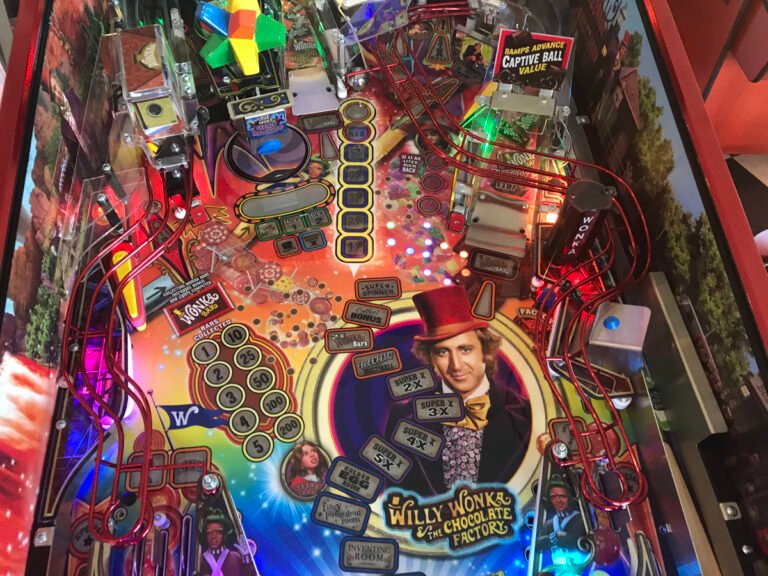 Willy Wonka Collector’s Edition Pinball Machine - Pinball Machine Center