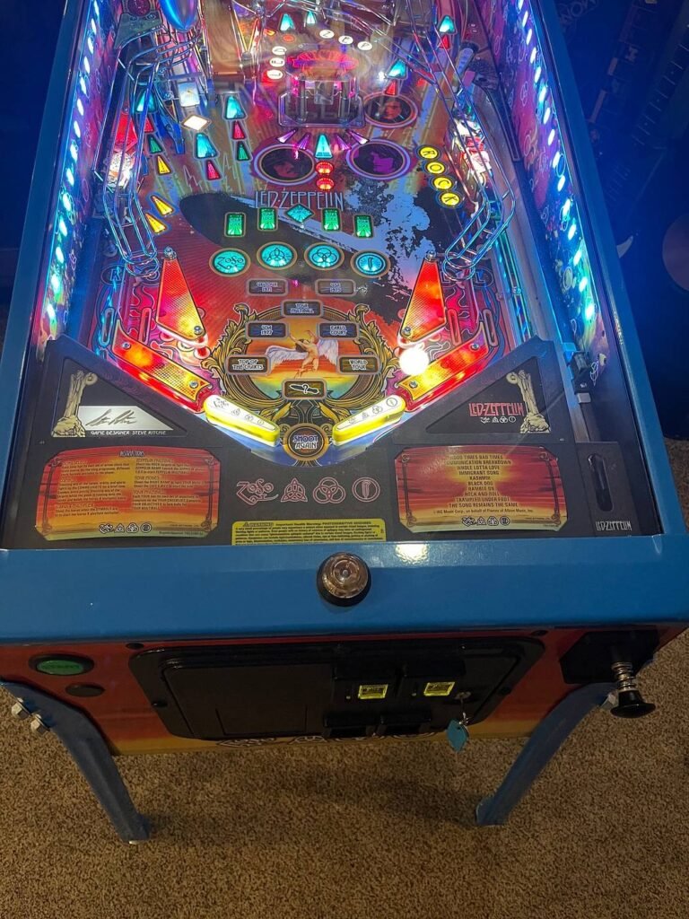 Led Zeppelin Limited Edition Pinball Machine - Pinball Machine Center