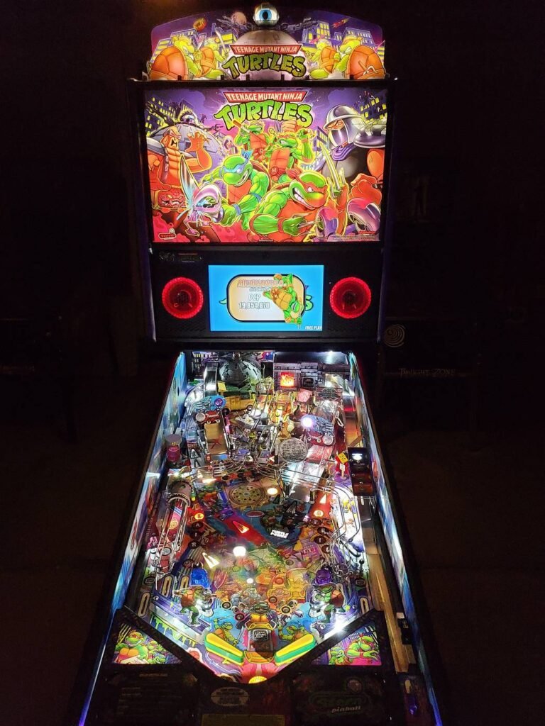 Teenage Mutant Ninja Turtles Premium Pinball Machine - Pinball Machine ...