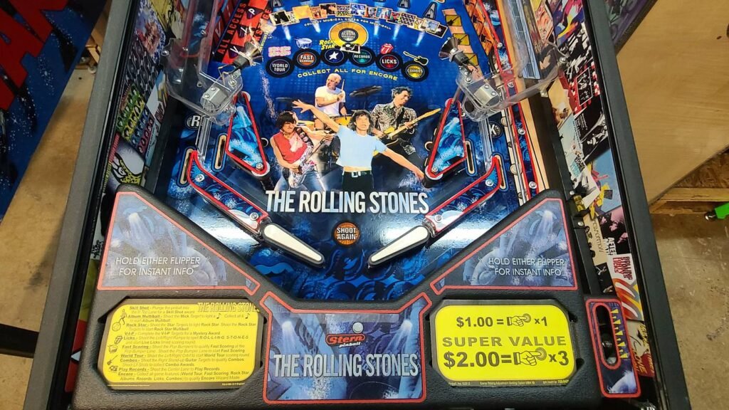 Rolling Stones Pinball Machine - Pinball Machine Center