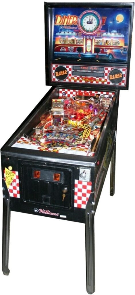 Diner Pinball Machine by Williams - Pinball Machine Center