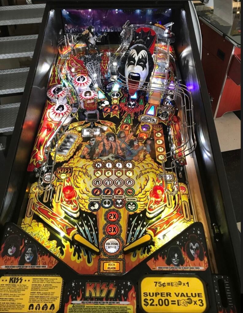 KISS Pro Pinball Machine by Stern - Pinball Machine Center